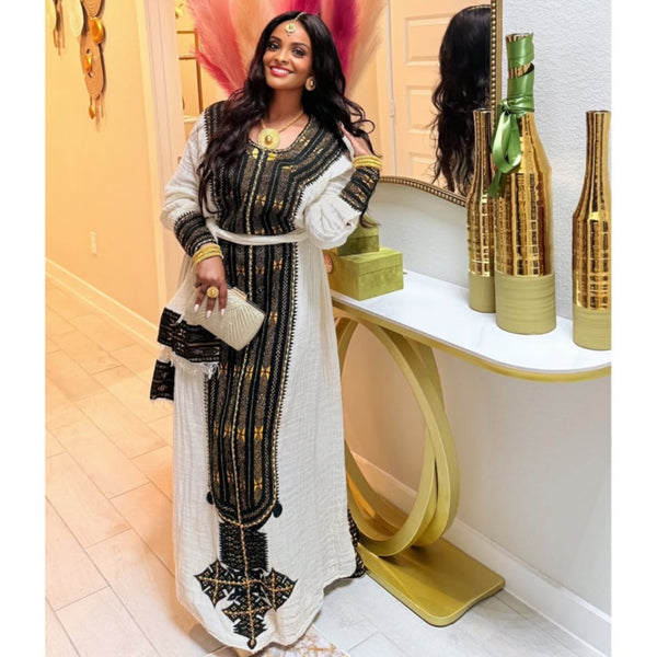 Ethiopian Traditional Dress Tagged "Axum tilf" - EthiopianClothing.Net
