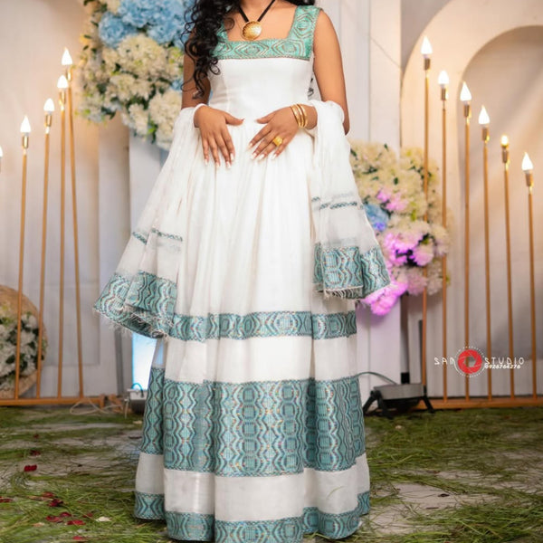 Dina Ethiopian Cultural Wear - EthiopianClothing.Net